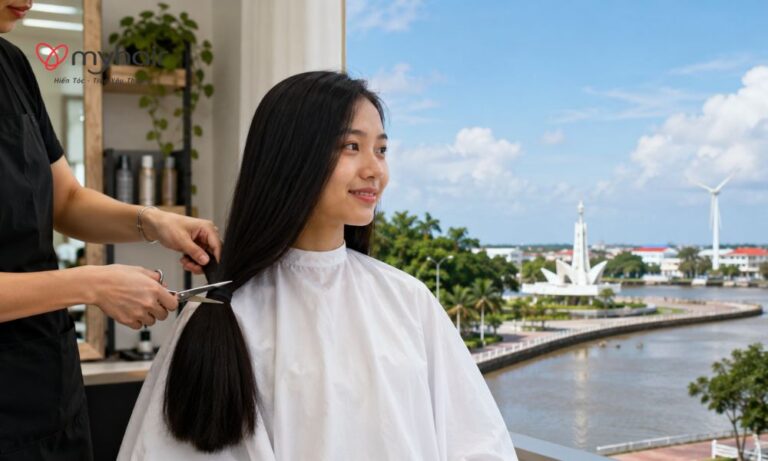 Hiến tóc ở Bạc Liêu và điều ít người biết
